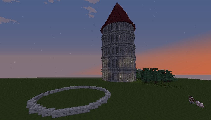 New & Improved Castle Tower Minecraft Map