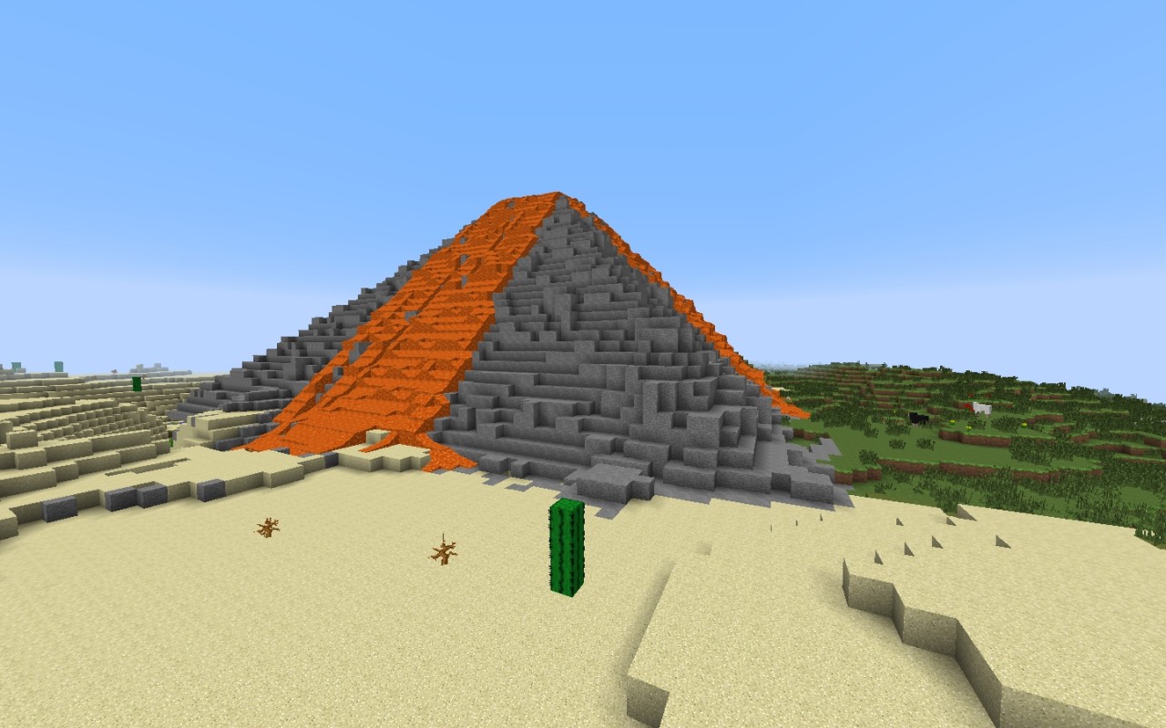 Volcano Minecraft Map