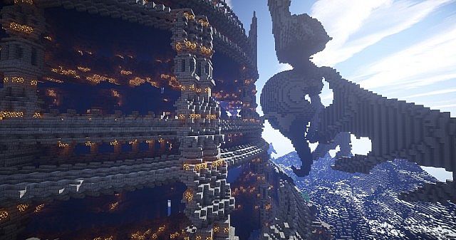 Dragon Tower (Part of Dragon Survival Map) Minecraft Map