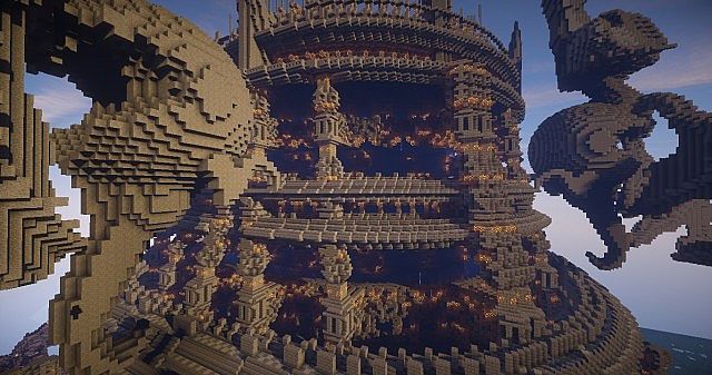 Dragon Tower (Part of Dragon Survival Map) Minecraft Map