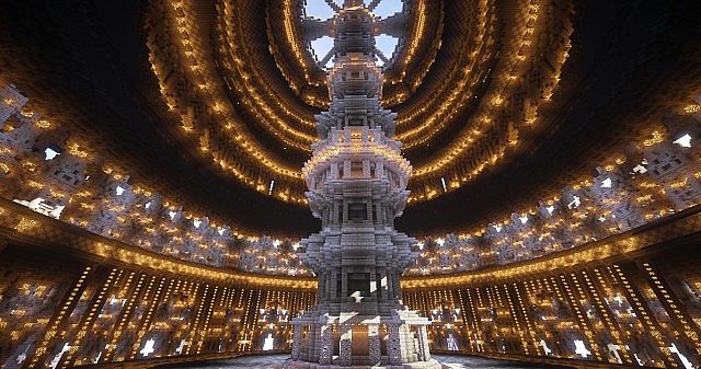 Dragon Tower (Part of Dragon Survival Map) Minecraft Map