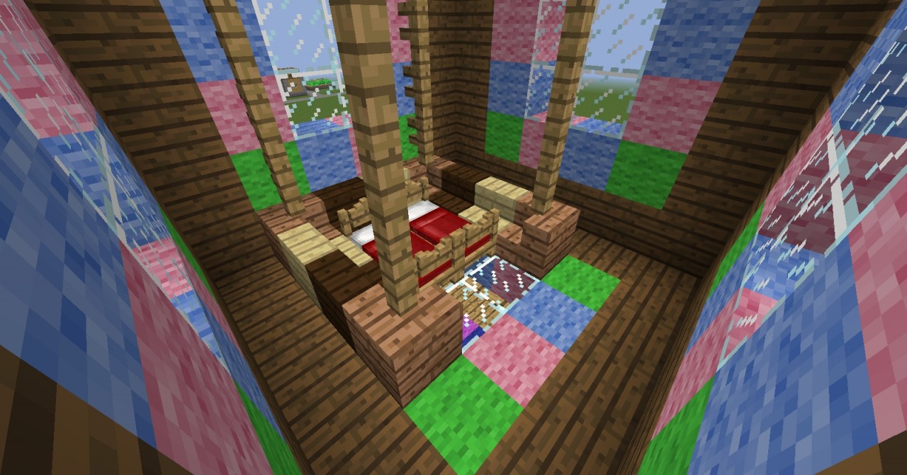 Cubes house Minecraft Map