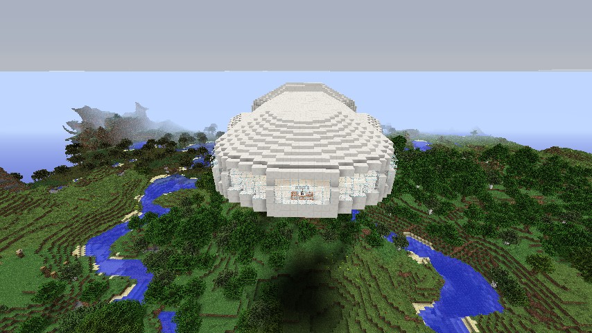 a little spaceship Minecraft Map