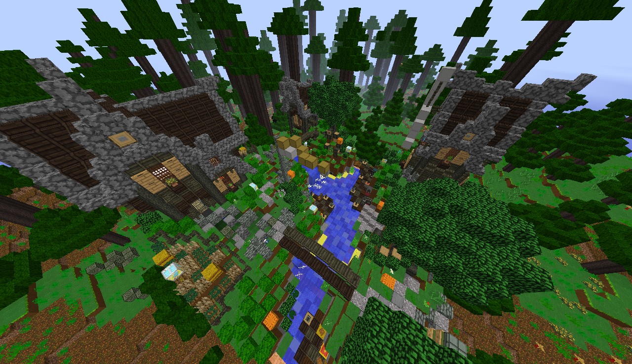 Lost in the woods Minecraft Map