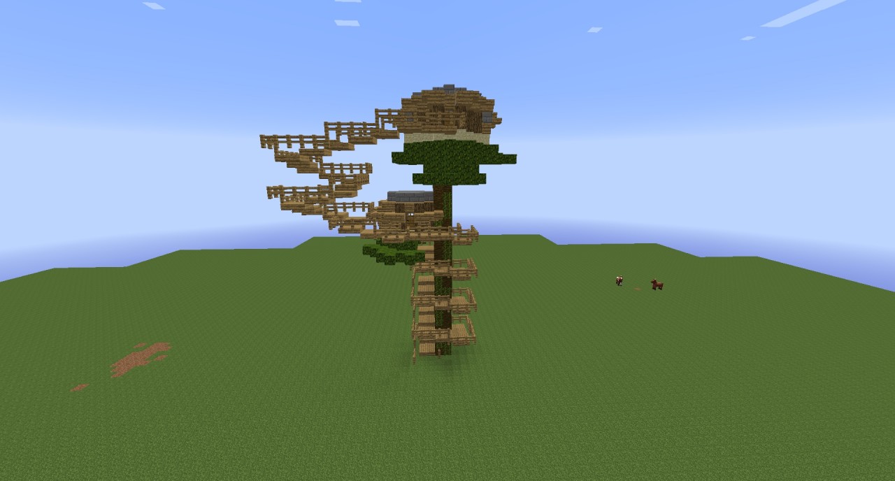 Tree House Minecraft Map