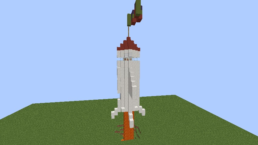 Small Rocket Minecraft Map