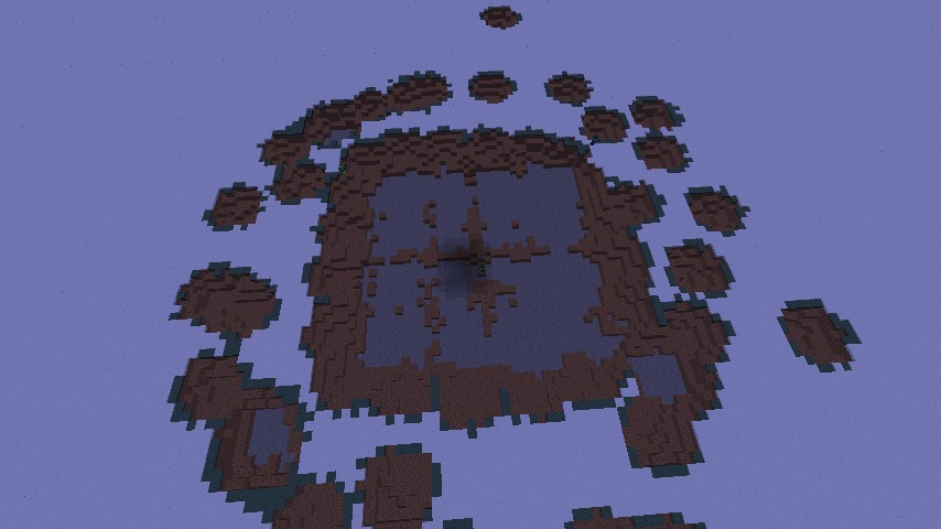 Cluster Bomb Minecraft Map