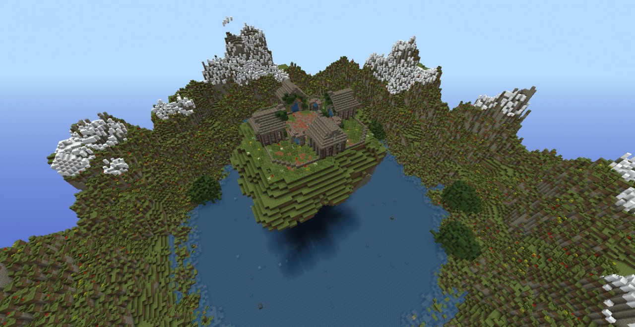 Server HUB - Floating Island! Minecraft Map