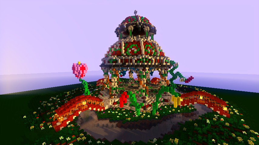 PMC Server Spawn Idea Minecraft Map