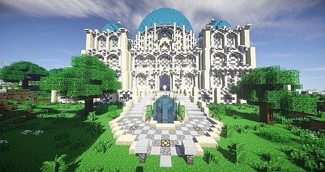 Cloud Temple Minecraft Map