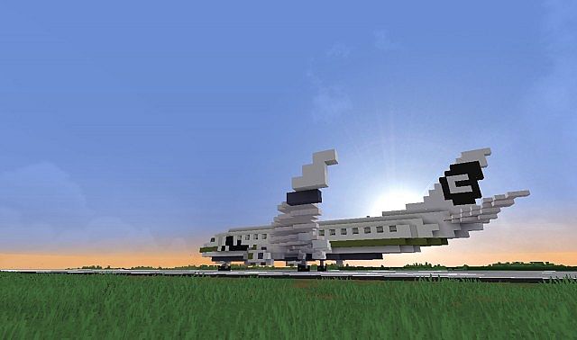[Airplane] Boeing 737-800 (73H) Minecraft Map