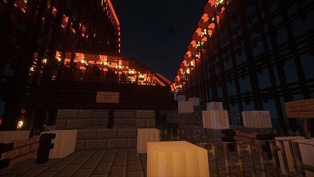 HellFire - Realistic Roller Coaster Minecraft Map