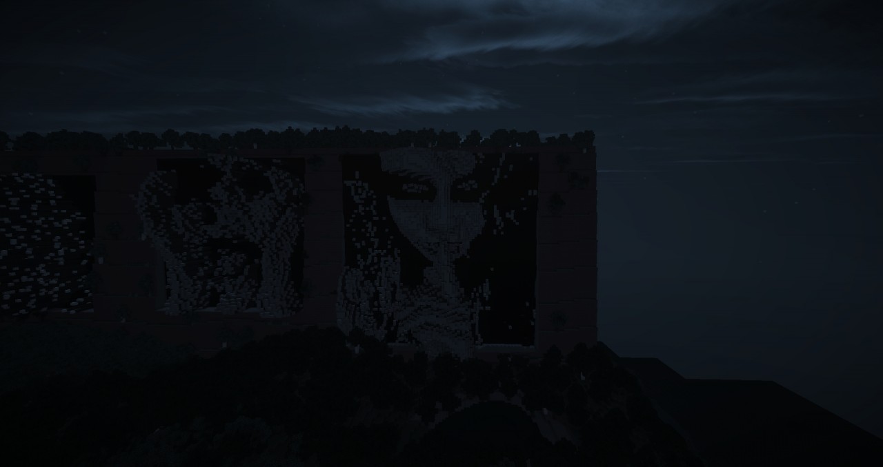 5 Creepy 3-D Block Faces For Download Minecraft Map