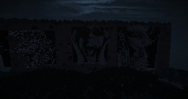 5 Creepy 3-D Block Faces For Download Minecraft Map