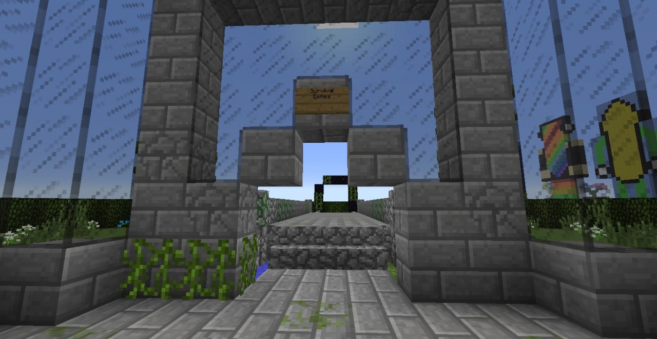 Small Courtyard Minecraft Map