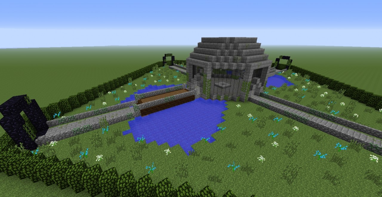 Small Courtyard Minecraft Map