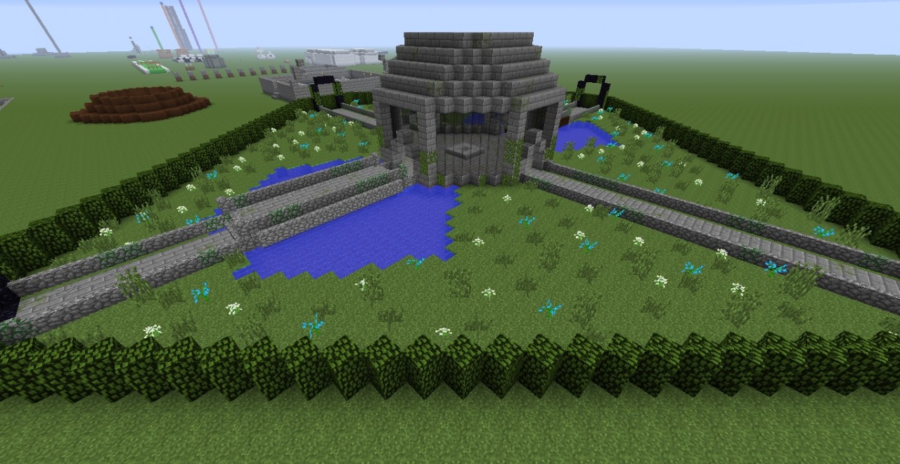 Small Courtyard Minecraft Map