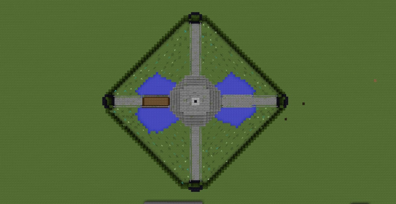 Small Courtyard Minecraft Map
