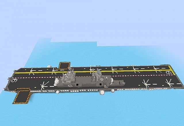 USS America LHA-6 Minecraft Map