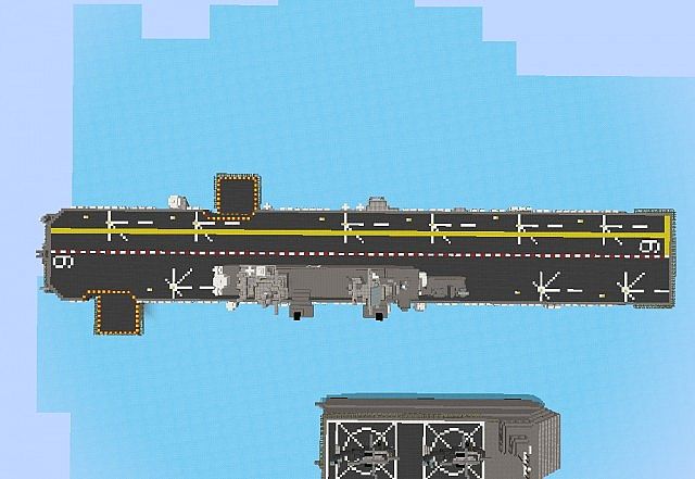 USS America LHA-6 Minecraft Map