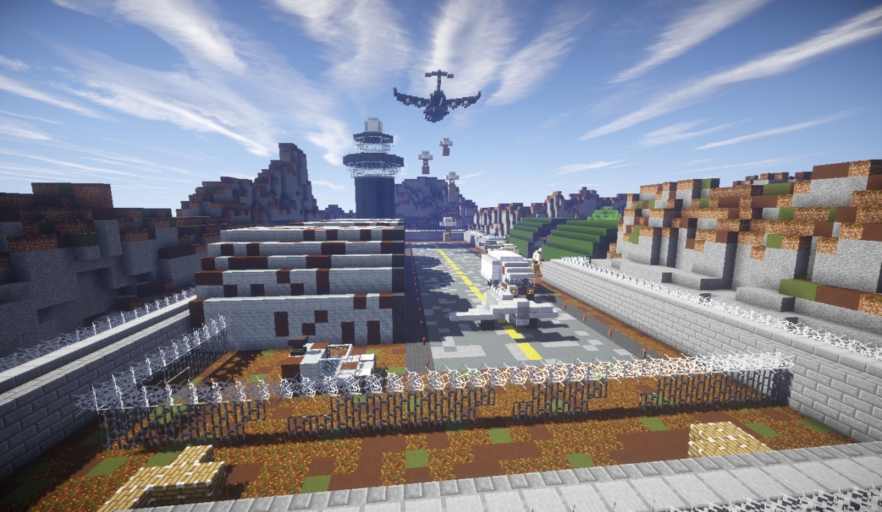 Kaserne/Barracks - Minecraft PvP Map Minecraft Map