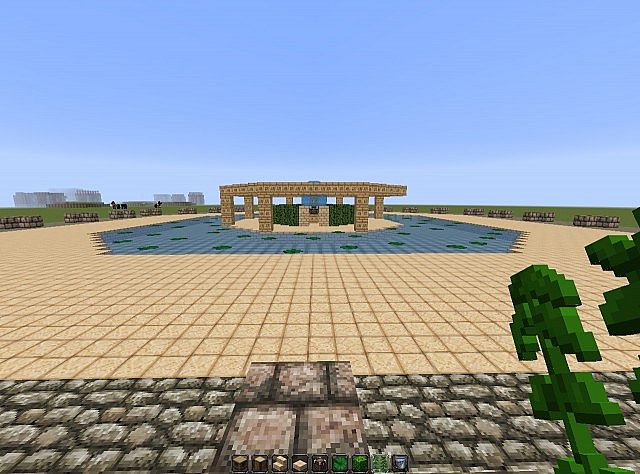 Hunger Games Spawn Custom Map Minecraft Map