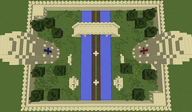 Capture The Flag Arena - MCB-Factions Minecraft Map
