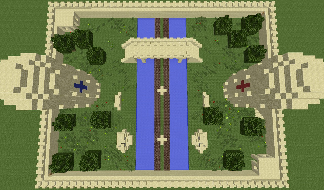 Capture The Flag Arena - MCB-Factions Minecraft Map