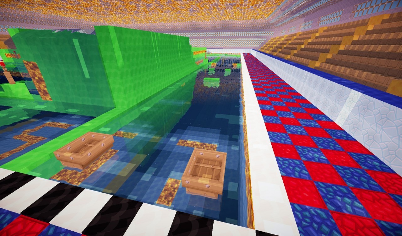 Bootsrennen - Boat race Minecraft Map