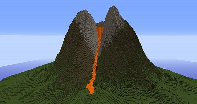 Volcanic Island Map Minecraft Map