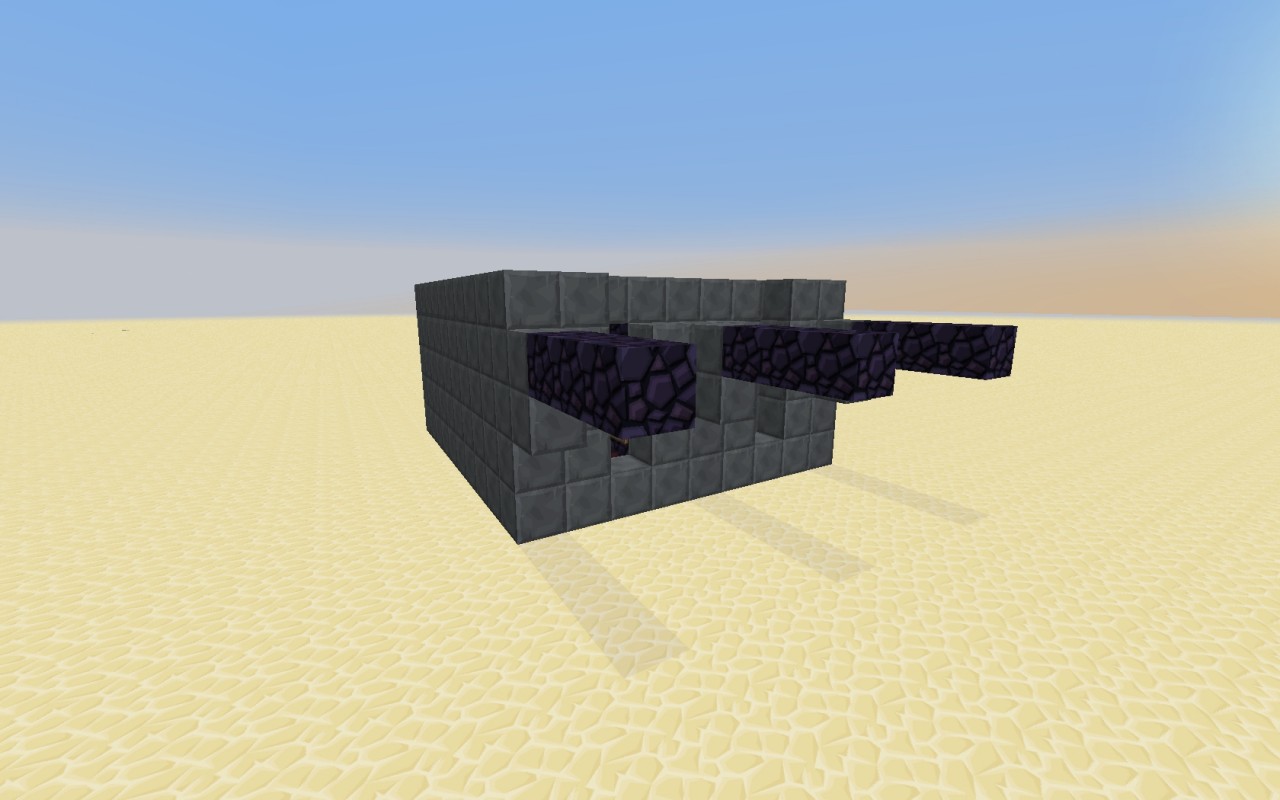 Double Barrel TNT Cannon [Vanilla] [Redstone] Minecraft Map