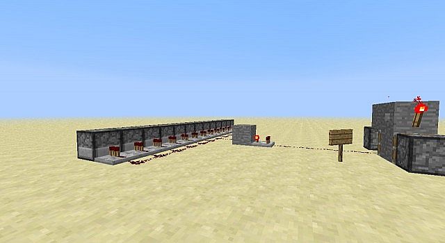 Fully Auto Fire Charge Sentry Minecraft Map