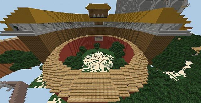♦ Naruto Shippuden ♦ [ Konohagakure - With Structures ] Minecraft Map