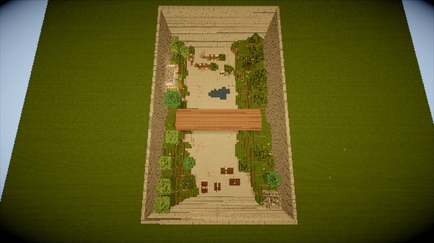 Forest Freeze Tag Arena Minecraft Map