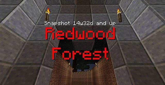 Redwood Forest Minecraft Map