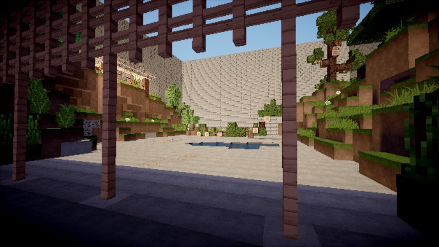 Forest Freeze Tag Arena Minecraft Map