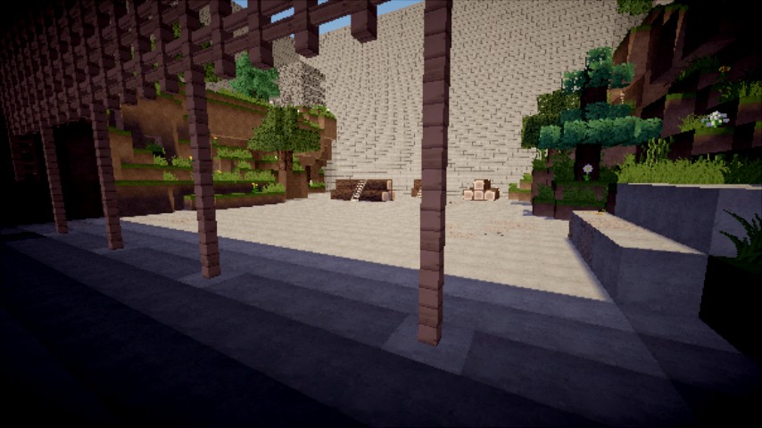 Forest Freeze Tag Arena Minecraft Map