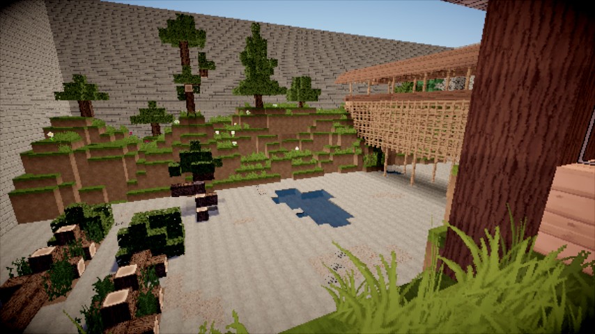 Forest Freeze Tag Arena Minecraft Map