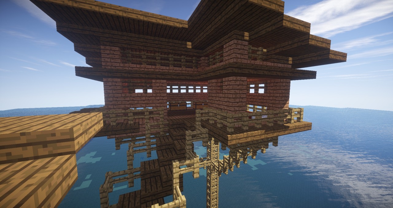 Lake Side Cabana Minecraft Map