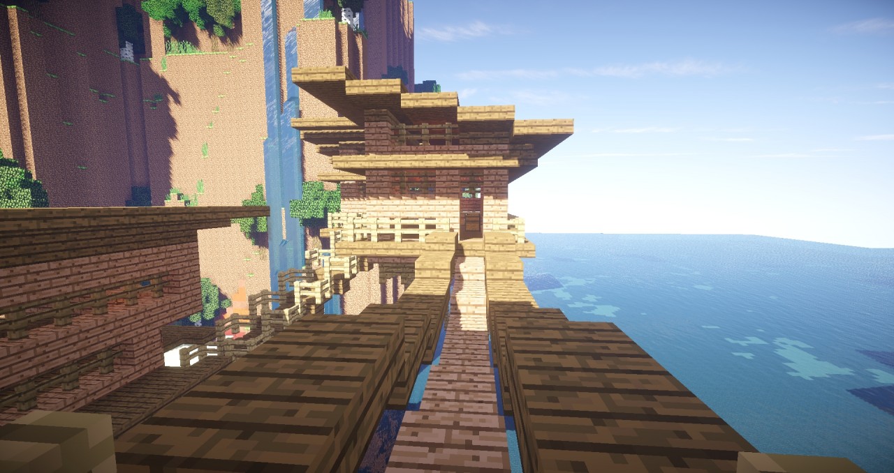 Lake Side Cabana Minecraft Map