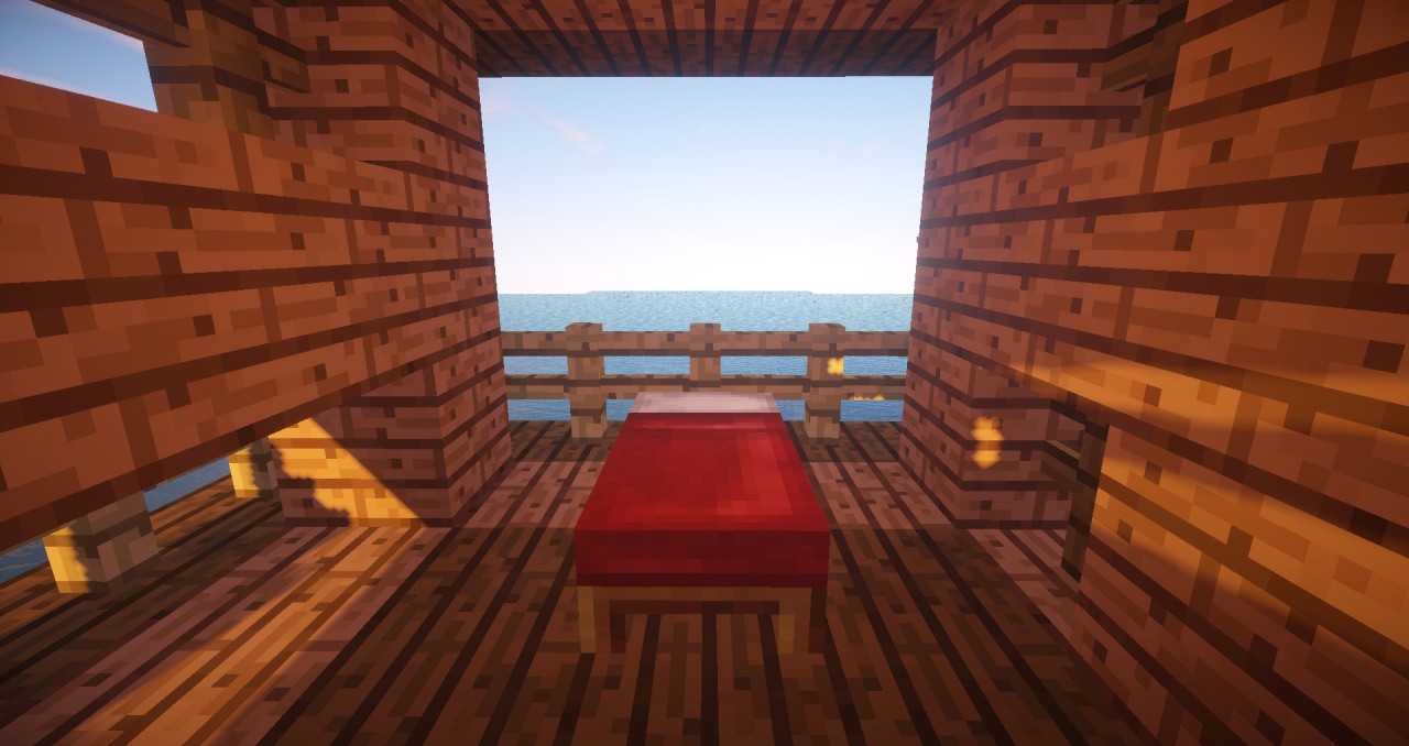Lake Side Cabana Minecraft Map