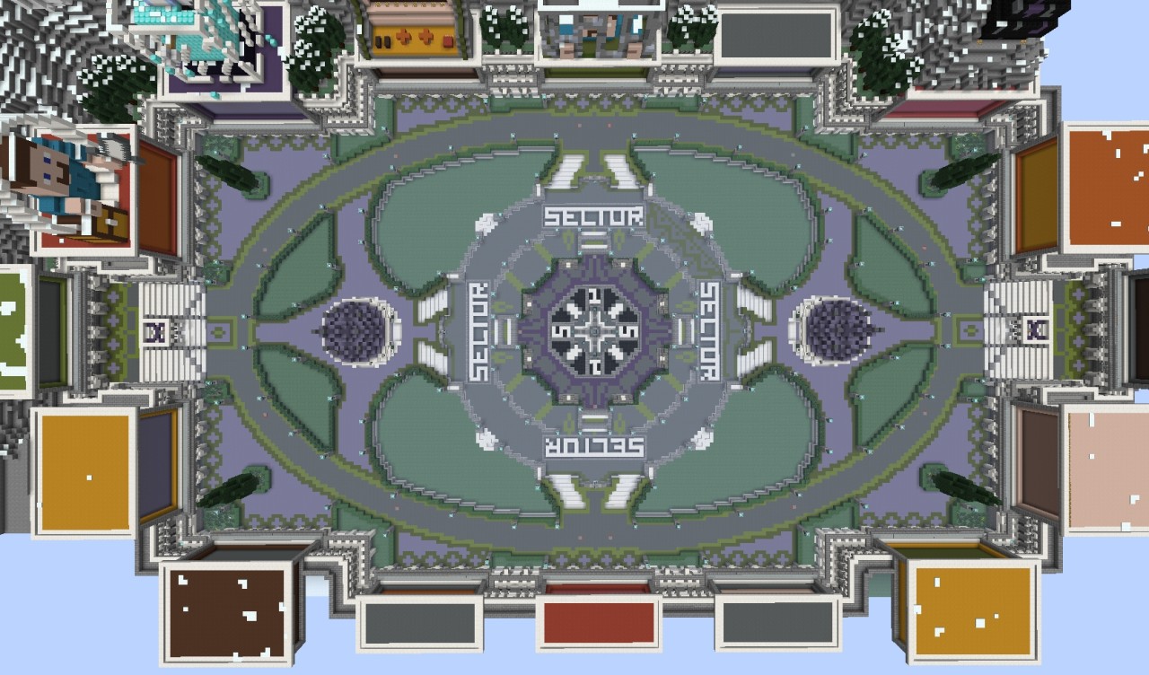 Server Hub 2 Minecraft Map