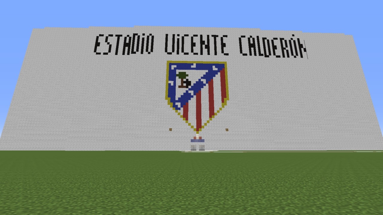 Estadio Vinente Calderón Minecraft Map