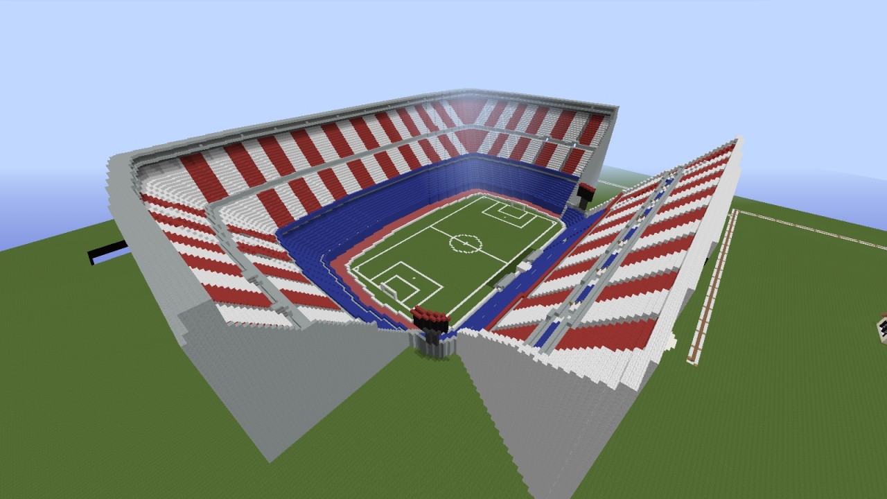 Estadio Vinente Calderón Minecraft Map