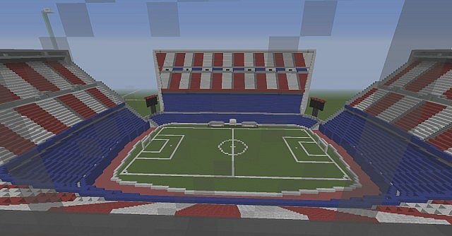 Estadio Vinente Calderón Minecraft Map