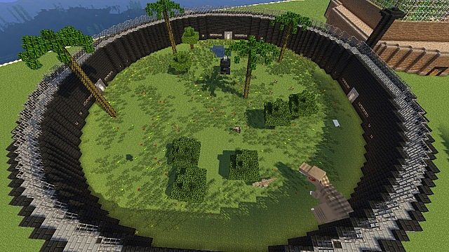 Dino Research Center and Park! Minecraft Map