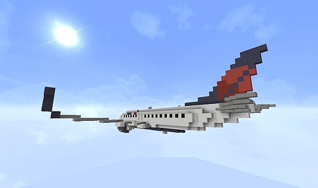 [Airplane] Boeing 737-800 (73H) Minecraft Map