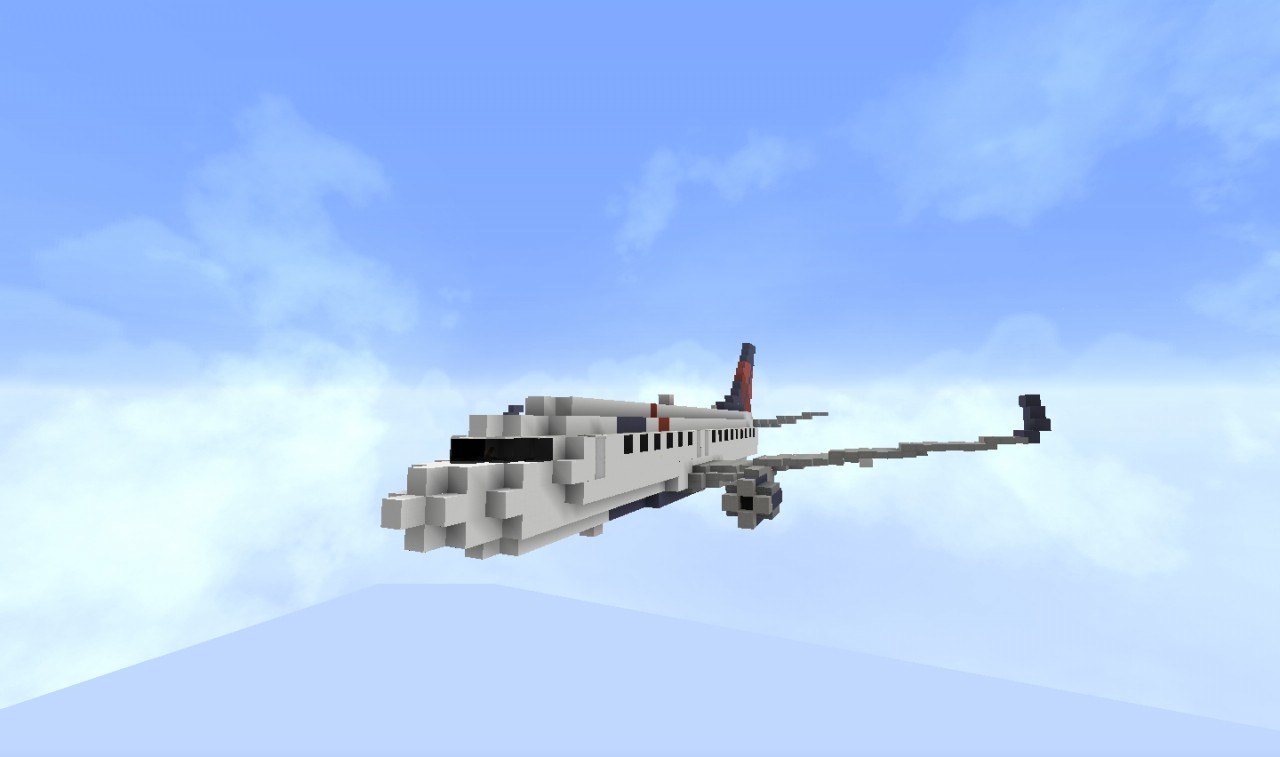 [Airplane] Boeing 737-800 (73H) Minecraft Map