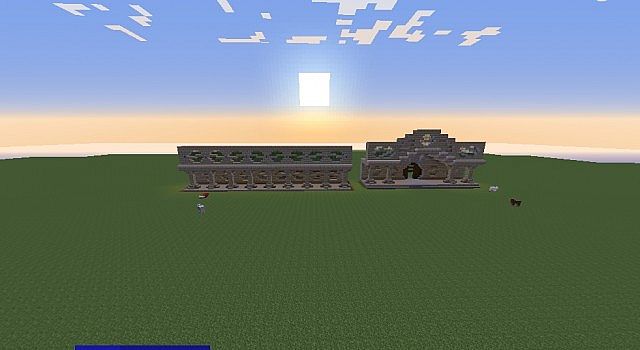 Long House Minecraft Map