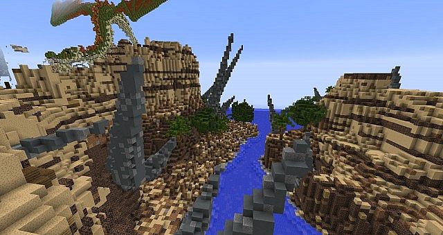 Dragons Teeth Minecraft Map
